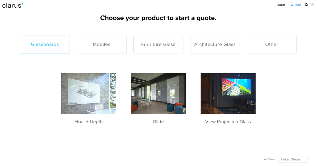 Get a Quote for a Custom Glassboard Product | Clarus