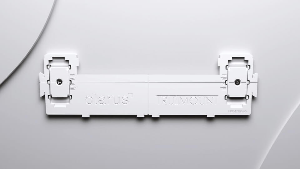 TruMount™, making glassboard installation easier and more precise | Clarus