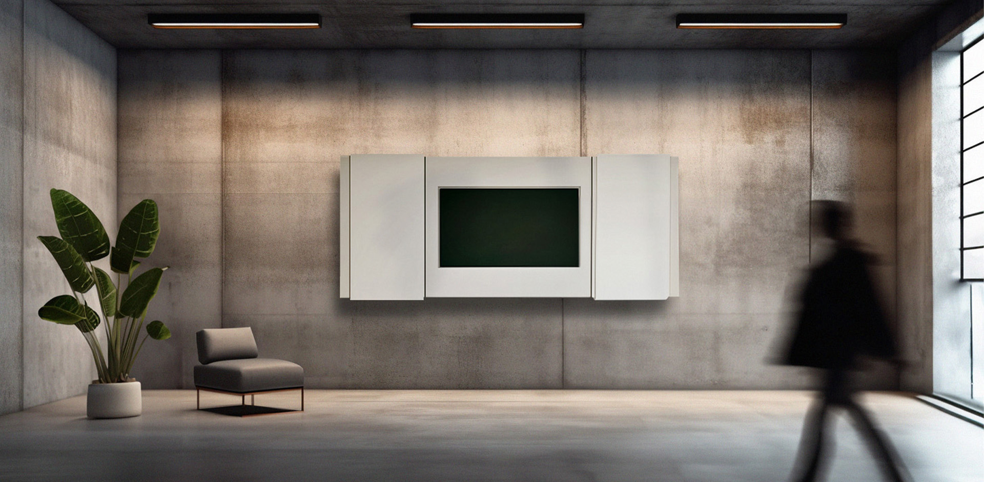 Glide: Vertical Sliding Glass Whiteboard System | Clarus