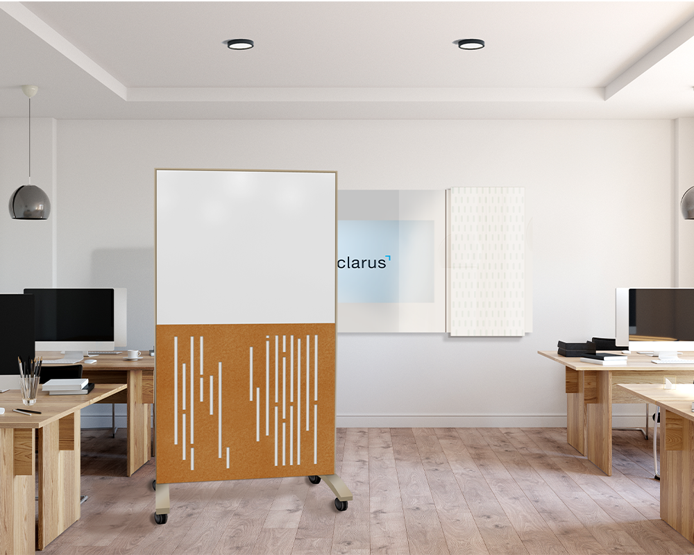 go! Mobile: Rolling Glass Whiteboard on Wheels | Clarus