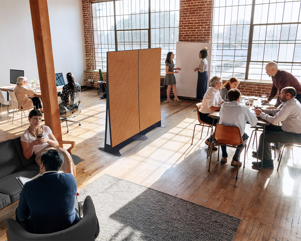 Flex Wall: Portable Glass Whiteboard System | Clarus