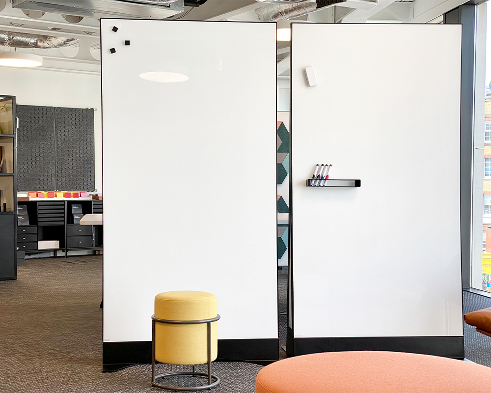 Flex Wall: Portable Glass Whiteboard System | Clarus