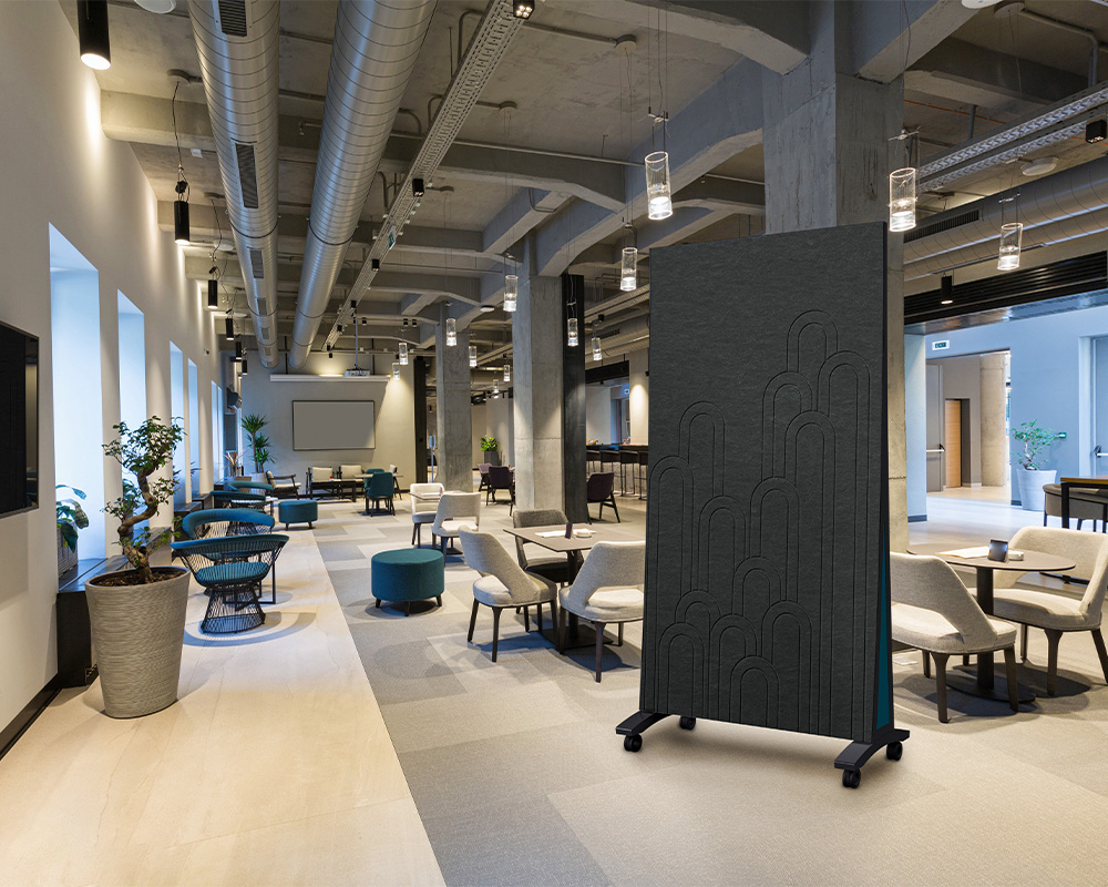 Flex™ Mobile rolling glassboard | Clarus